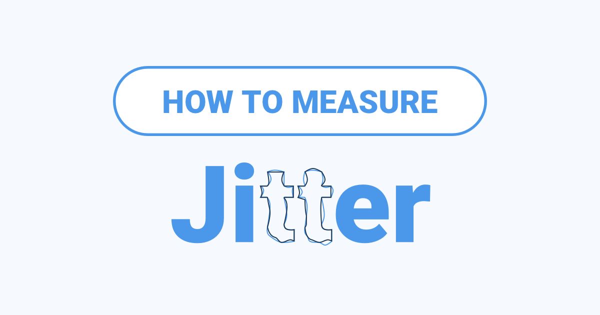 How To Measure Jitter Obkio